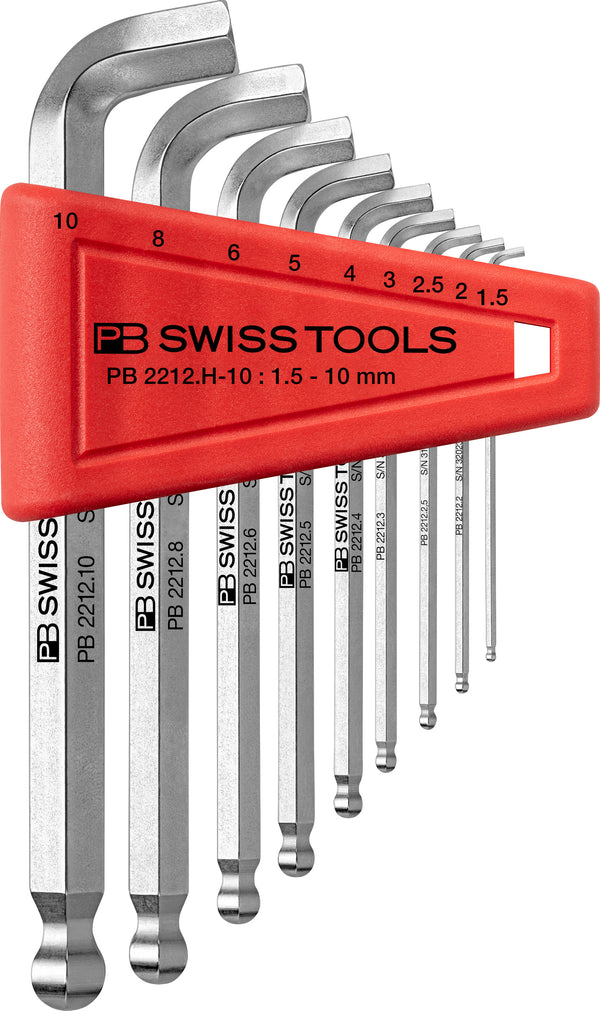 Hex Key Set PB 2212 H 10 CN by PB Swiss Tools USA