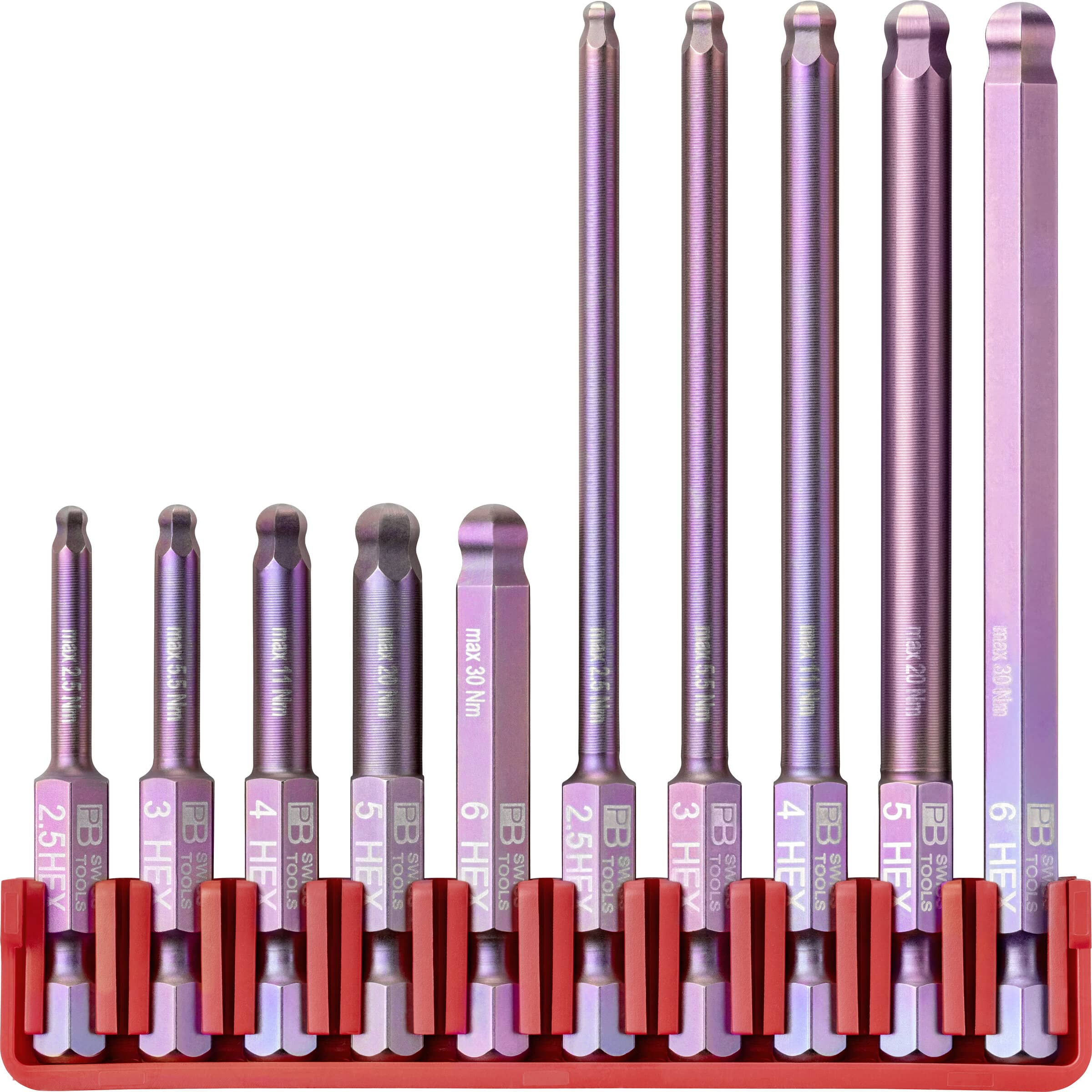 Ball Point Hex Bit Set PB E6 714 CN by PB Swiss Tools USA